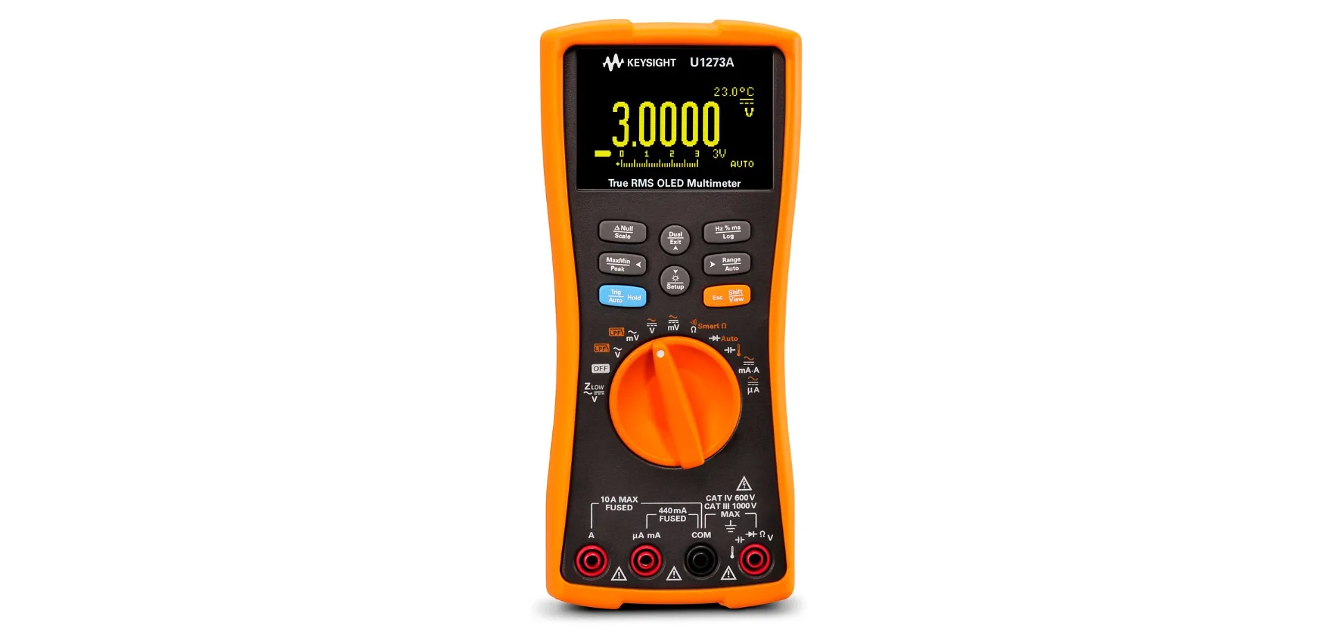 Keysight U1273A Handheld Digital Multimeter, 4 ½ Digit, IP54, O – Maybo ...