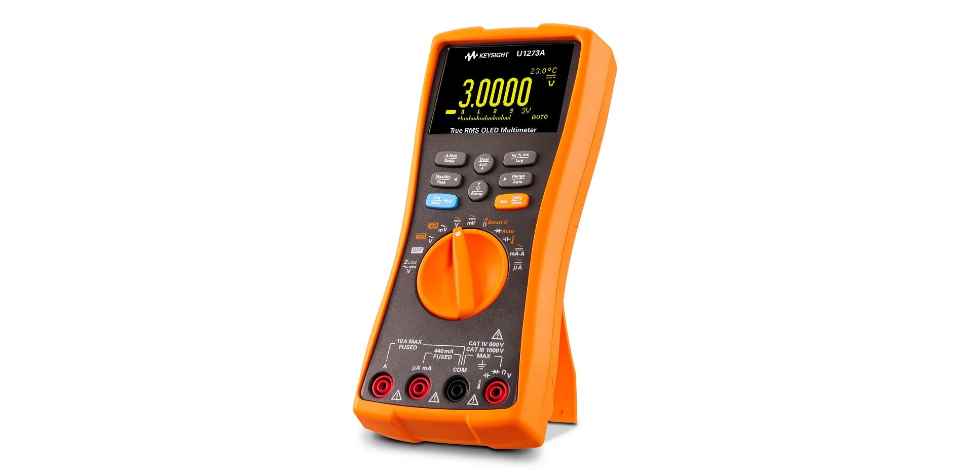Keysight U1273A Handheld Digital Multimeter, 4 ½ Digit, IP54, O | Maybo ...
